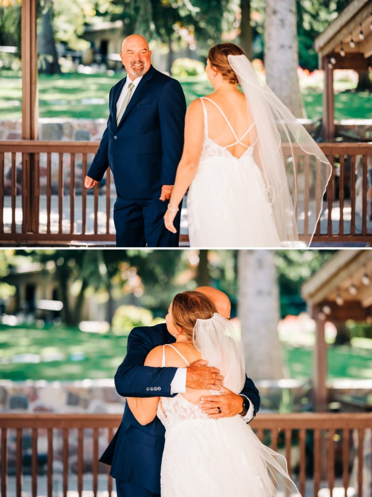 Katie and Eric's Wedding at Pine Knob Carriage House | Mika LH Photography